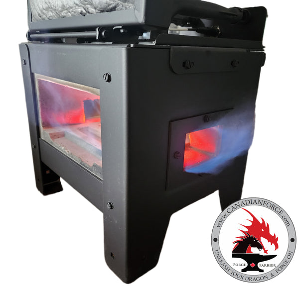 Mini Mighty Forge - 2 Burner - Canadian Forge & Farrier