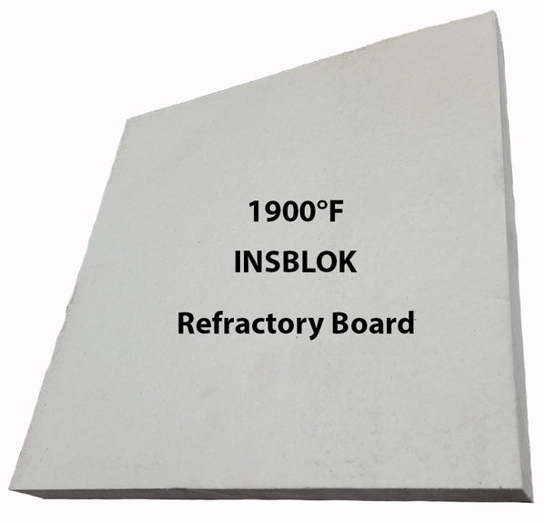 1900°F Insulating Refractory Board - 2" Inches Thick - Canadian Forge ...