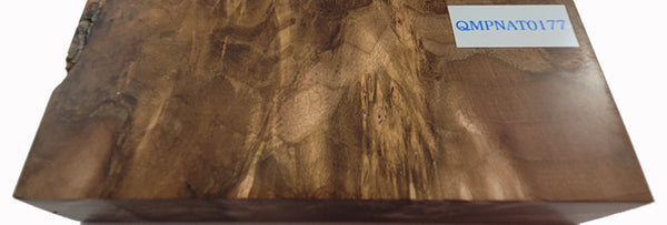 Knife Handle Scale Block - Mixed Figure Quilted Maple - QMNAT0177 ...