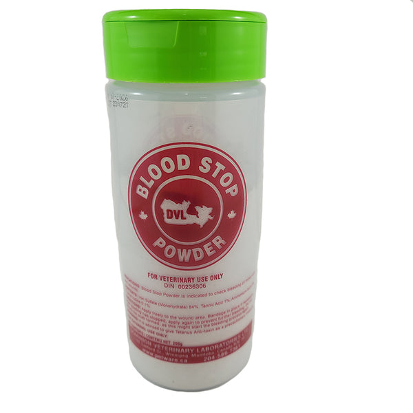 DVL Blood Stop Powder 200gm - Canadian Forge & Farrier