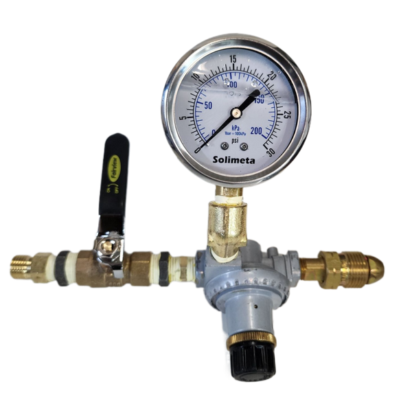 CSA High Flow Gas Regulator Assembly fully Accessorized - Canadian ...