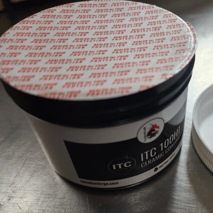 ITC 100 HT Ceramic Refractory Coating (5000°F) - Canadian Forge & Farrier