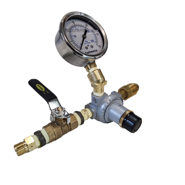 CSA High Flow Gas Regulator Assembly fully Accessorized - Canadian ...