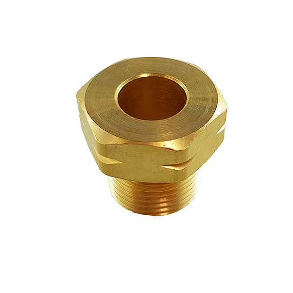 Nut for 1/4" Propane Regulator Nipple - Canadian Forge & Farrier